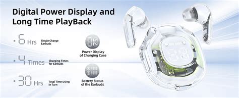 Wholesale Good Quality Air Tws Earbuds Transparent Stereo