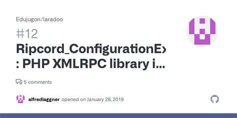Ripcordconfigurationexception Php Xmlrpc Library Is Not Installed