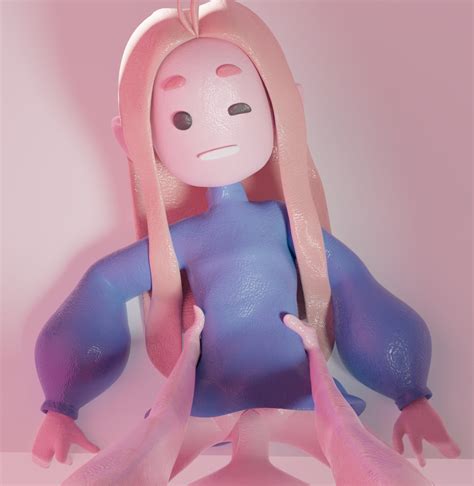 Rule 34 Ahoge Alternate Version Available Blonde Hair Clay Hand On Waist Long Hair Male Pov