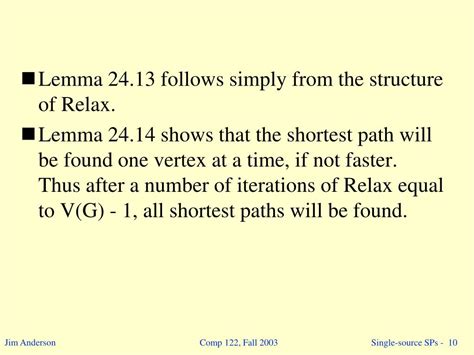 Ppt Chapter 24 Single Source Shortest Paths Powerpoint Presentation