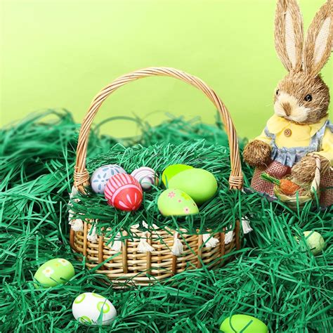 Green Easter Grass Basket Filler Green Michaels