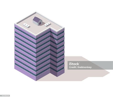 사무실 이소메트릭 타운 아파트 건물 도시지도 생성 건축 벡터 3d 그림입니다 인포그래픽 요소입니다 시티 하우스 구성 0명에 대한