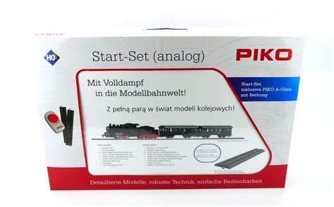 Piko Pk97933 Hobby Pkp Steam Analogue Starter Set Rainbow Railways