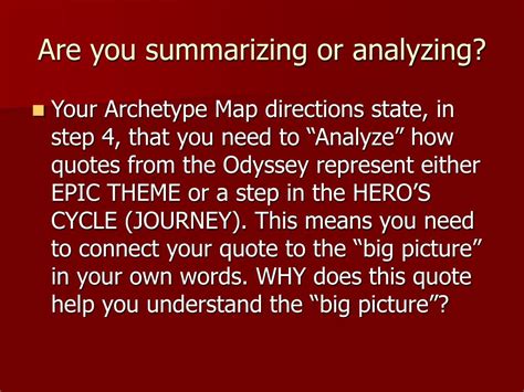 Ppt Understand Summary And Analysis In Literary Interpretation Powerpoint Presentation Id