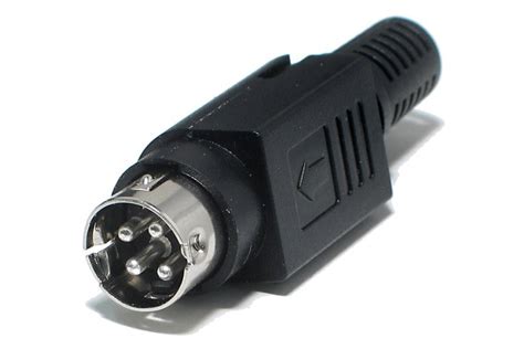 MINIDIN 4 PIN MALE POWER CONNECTOR - PARTCO