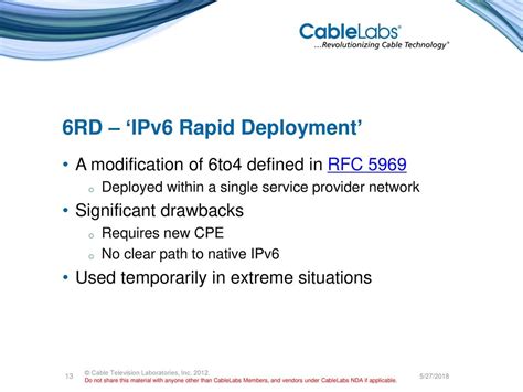 Ipv6 Deployment Business Cases And Development Options Ppt Download
