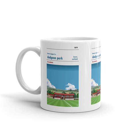 Retro Look Dudgeon Park Mug Brora Rangers Fc Coffee Tea Or Whatever