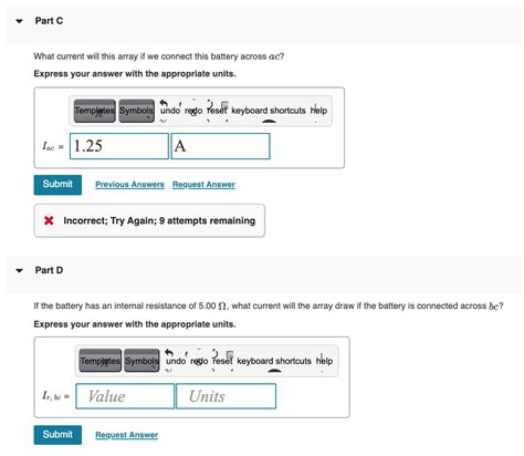 solved a triangular array of resistors is shown in figure