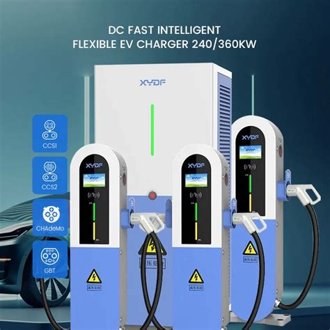 Xydf Double Gun Ccs2 Chademo Dc Ev Charging Station Chademo Ccs1 Ocpp1 6j 240kw Ev Charger Dc Ev