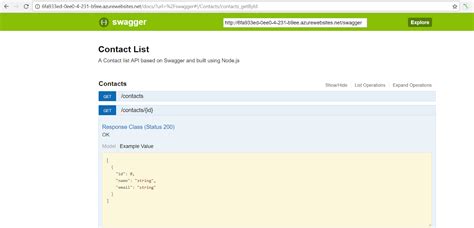 GitHub MarcCharmois App Service Api Node Contact List A Simple REST API GET Actions Built