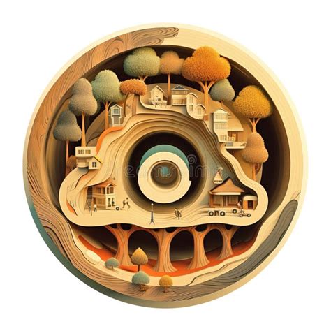 Tree Ring Infographic Stock Illustrations 171 Tree Ring Infographic