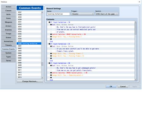 Text Looping In Common Event RPG Maker Forums
