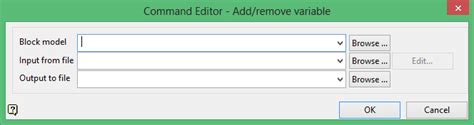 Vulcan Block Manipulation Command Editor Addremove Variable