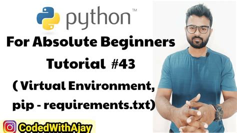 virtual environment and requirements txt python tutorials for absolute