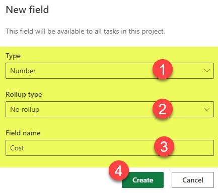 How To Create Custom Fields In Project For The Web SharePoint Maven
