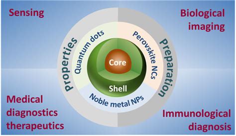 Advances In The Preparation And Biological Applications Of Core Shell Nanocrystals Based On