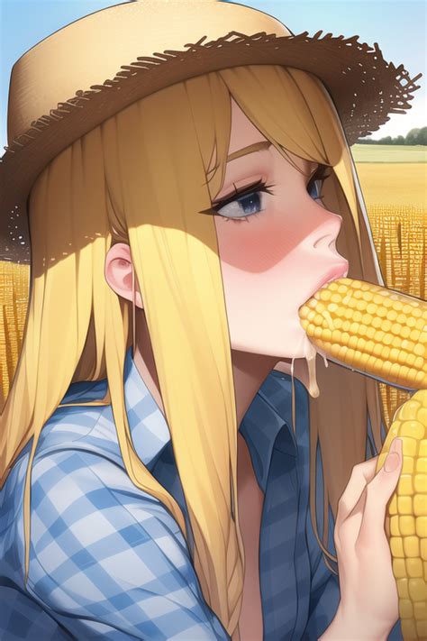 Rule 34 1girls Ai Generated Blonde Female Blonde Hair Corn