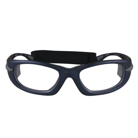 Progear Adults Xl Sports Glasses Matte Blue Rx Lenses Sports Goggles