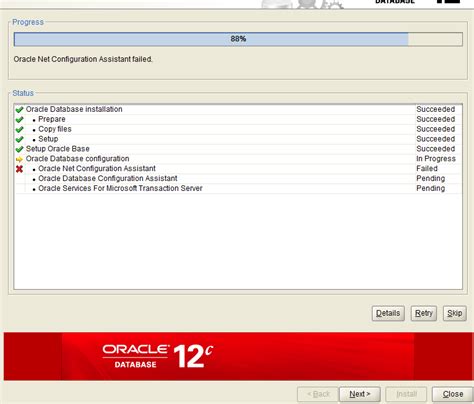 Oracle Database Could Not Create Profile Tns 04414 File Error