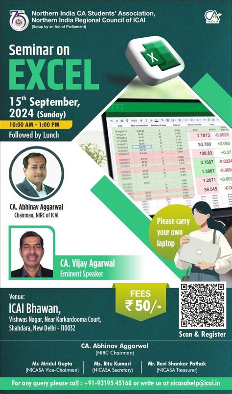 Aman Aggarwal On Linkedin Boost Your Career With Excel Skills 🧑‍💻📣 Join Our Seminar On Excel