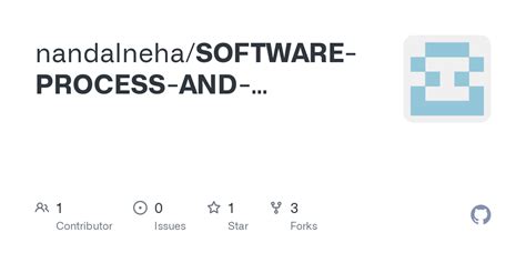 GitHub Nandalneha SOFTWARE PROCESS AND PROJECT MANAGEMENT