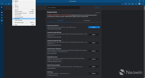 How To Hide Vertical Tab Title Bar In Microsoft Edge Images