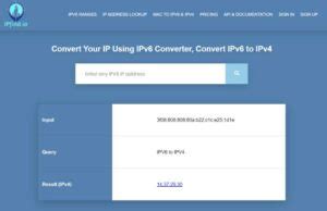 3 Best Websites To Convert IPv6 To IPv4 Online