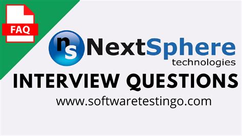 Next Sphere Technologies Interview Questions And Answers 2025