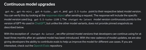 Which Difference Between Chatgpt O Latest Vs Gpt O API OpenAI Developer Community