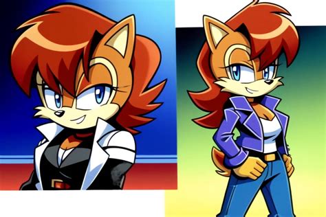 Sally Acorn By Haz5 On Deviantart