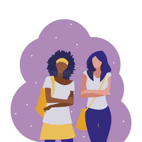 Young Girls Students Modeling Stock Illustration Illustration Of Young Girls Students Modeling Stock Illustration Illustration Of