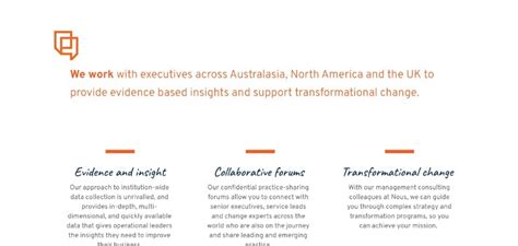 Home Value Prop Statement Cubane Consulting World Leading Higher Education Benchmarking