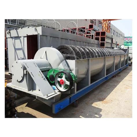 Factory Price High Weir Double Spiral Stone Sand Washer Spiral Screw