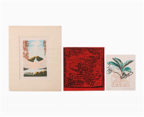 3 Litografias Leiloes Artbid