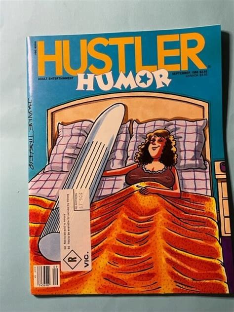 Hustler Humor Magazine Sep – 86 VF – Collector's Edge Comics
