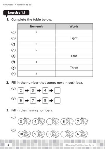 Primary 1 Mathematics Modular Exercises Openschoolbag Primary 1 Mathematics Modular Exercises Openschoolbag