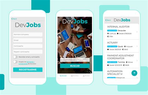 github cdejuana devjobs job search application