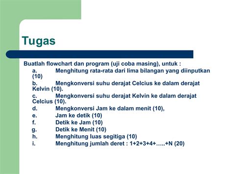 Materi Ii Pengertian Algoritma Dan Flowchart Ppt