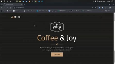 Mohamed Mahfouz On Linkedin A Coffee Landing Page Using React Nextjs Tailwind Framer Motion