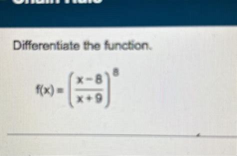 Solved Differentiate The Function Y3x−124−x54given The