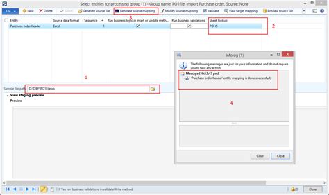 dynamics ax tips importing purchase orders using dixf