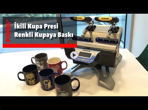 Freesub ST-210 İkili Kupa Presi (Kupa Baskı Makinası) - Printec Online