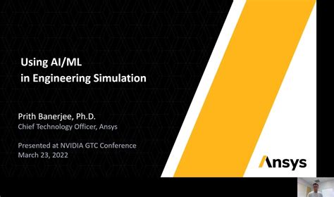 Using Aiml In Engineering Simulation Gtc Digital Spring 2022