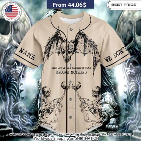 Avenged Sevenfold Become Nothing Custom Baseball Jersey Shirtnation