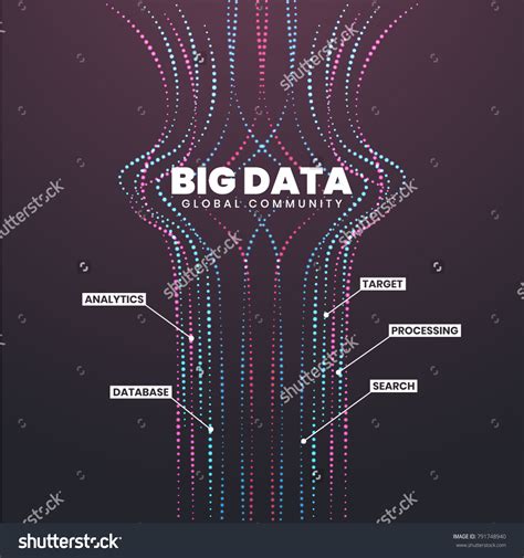 Abstract Big Data Illustration Vector Abstract Stock Vector Royalty Free 791748940 Shutterstock