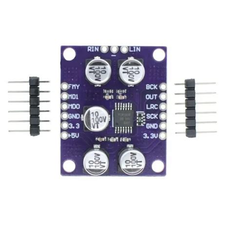 Pcm1808 105db Snr Audio Stereo Adc Single Ended Analog Input Decoder
