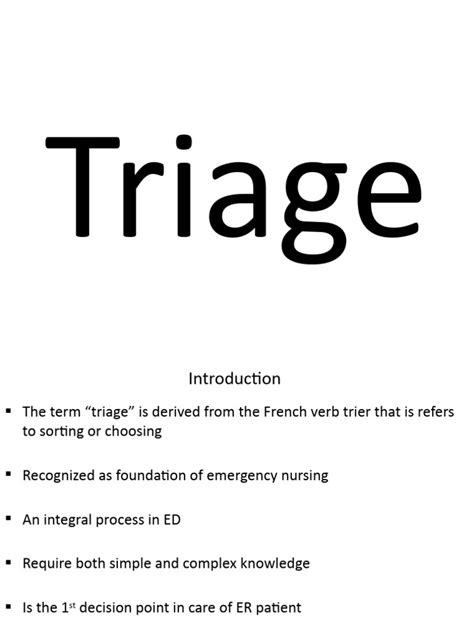 Triage Pdf Nursing Clinical Medicine