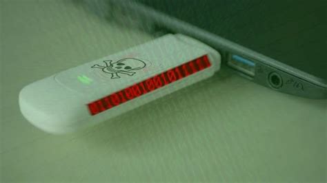 Virus Infected Usb Flash Drives Ver Stock Footage VideoHive