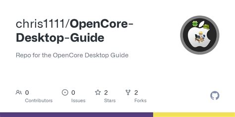OpenCore Desktop Guide Mac Install Md At Master Chris OpenCore Desktop Guide GitHub