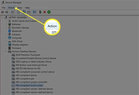 How To Enable The Touchscreen In Windows